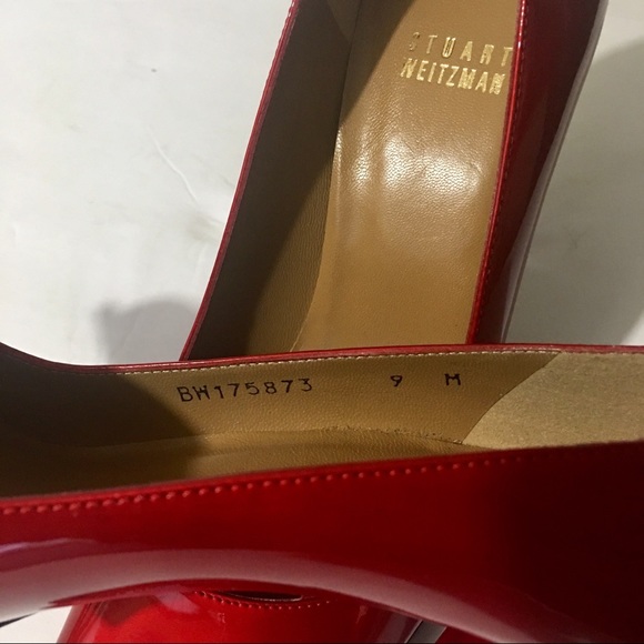 Stuart Weitzman | Shoes | Stuart Weitzman Red Shoes Size 9m | Poshmark
